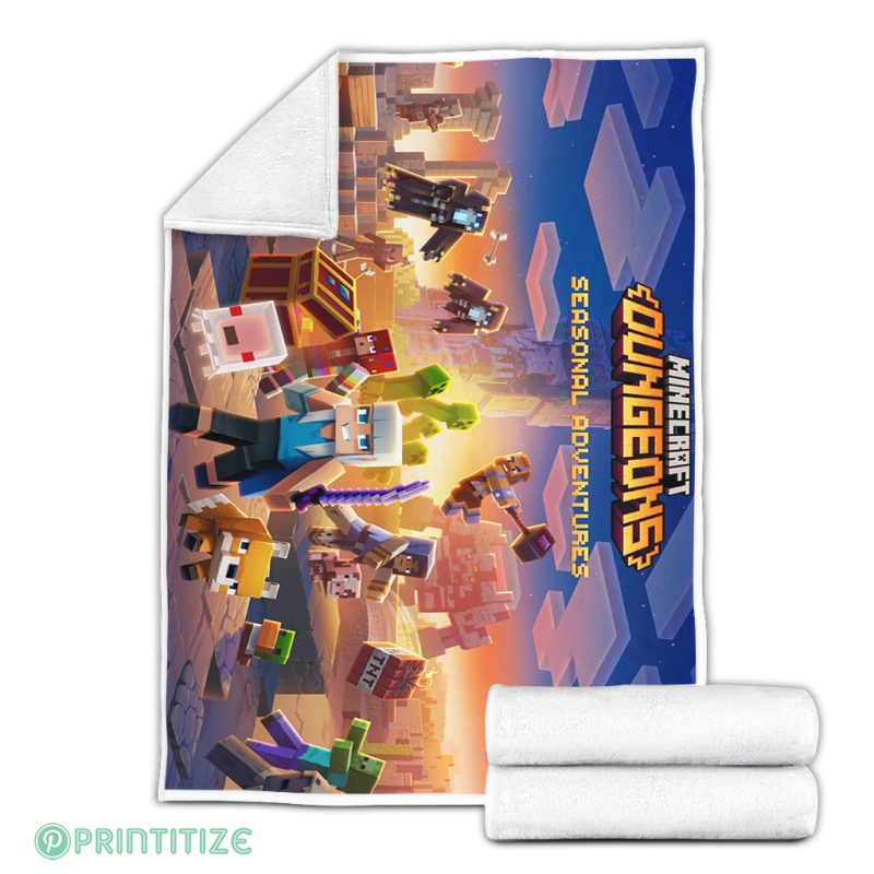Minecraft Dungeons Cloudy Climb Blanket - Hot Sale 2024